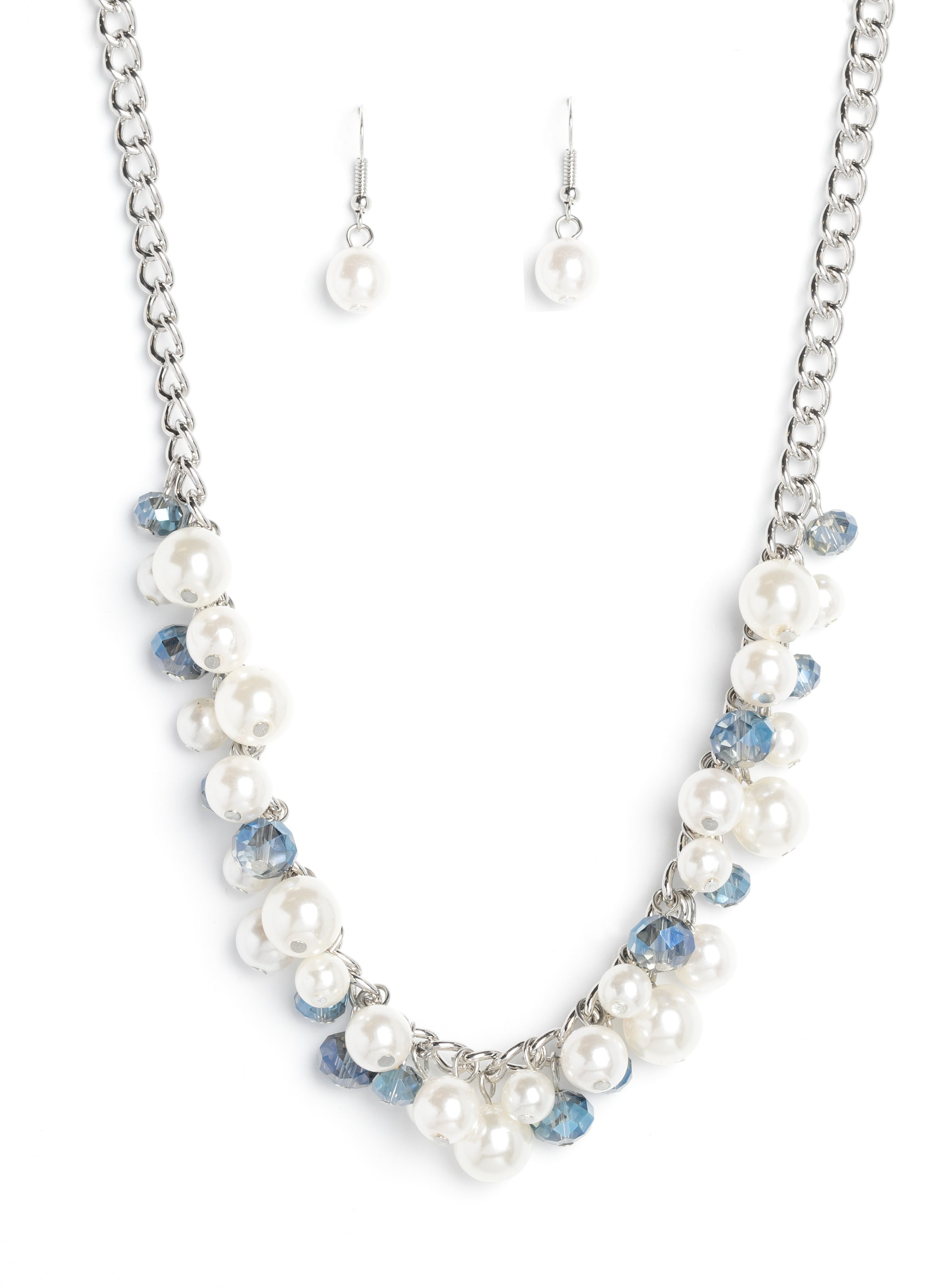 Paparazzi Necklaces - Glinting Goddess - Blue – jewelryandbling.com