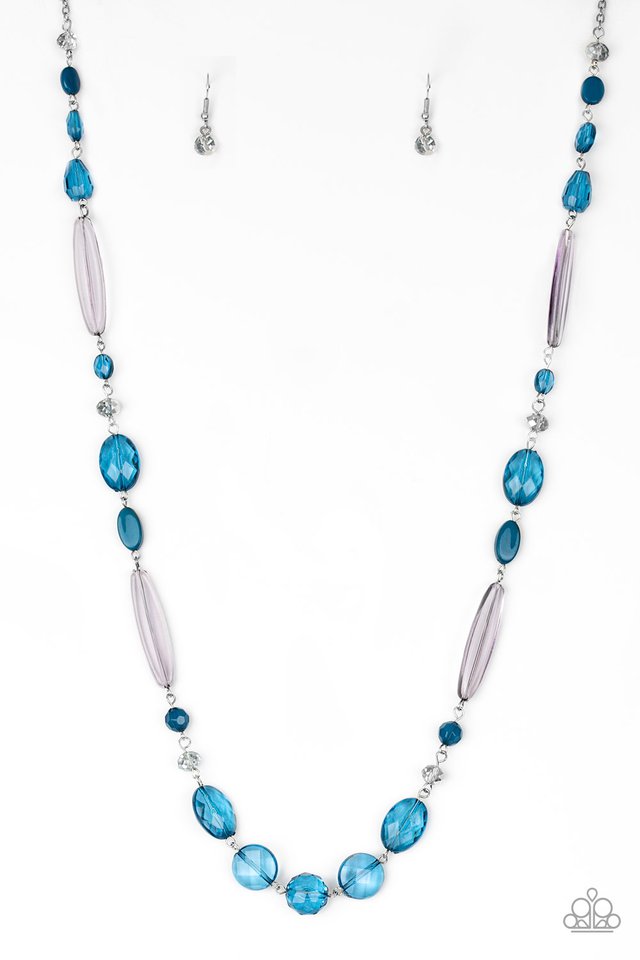 Paparazzi Necklaces - Quite - Quintessence - Blue – jewelryandbling.com